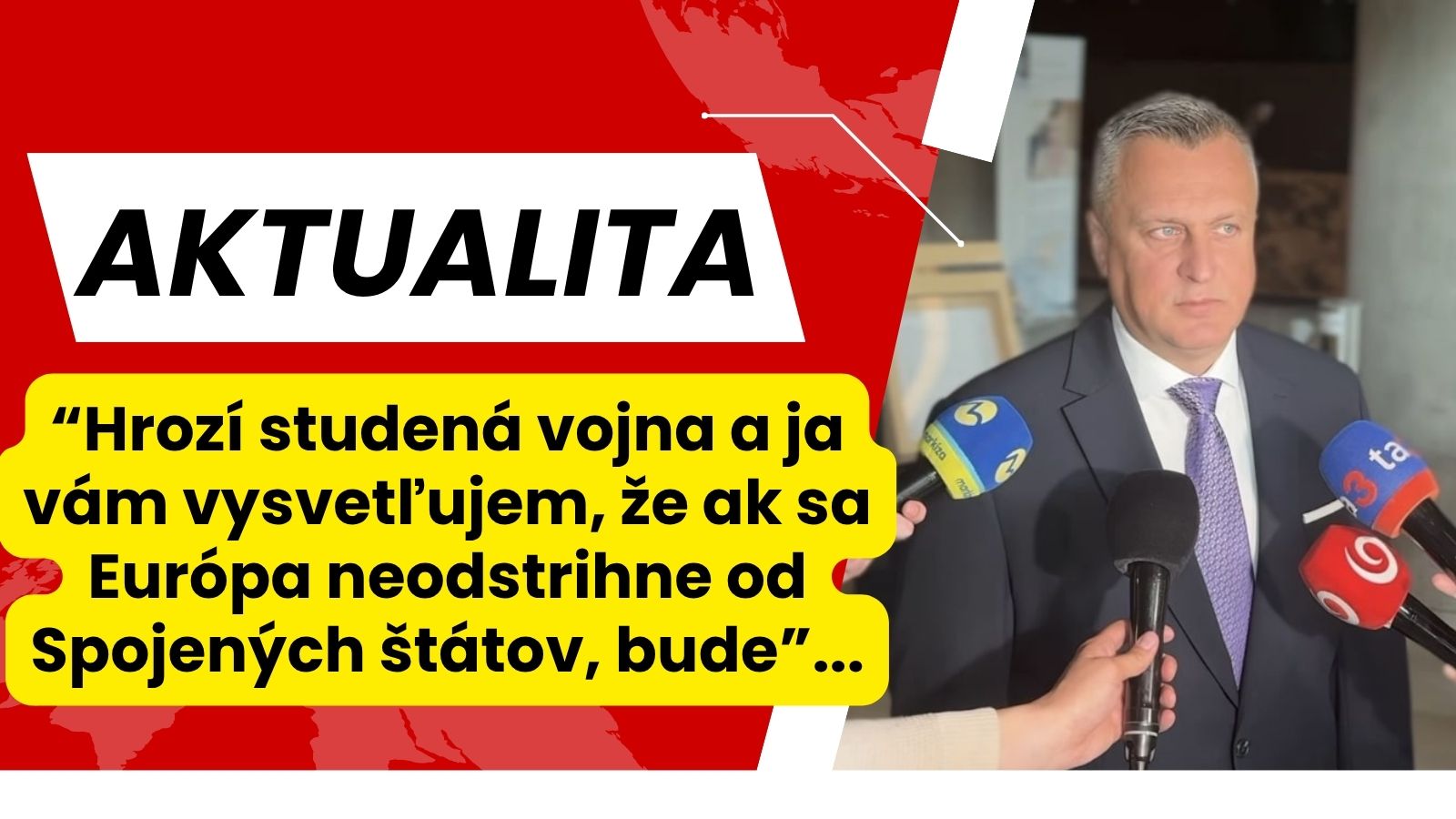 MIMORIADNE: Danko spochybňuje NATO: Európa by mala zvažovať, či aliancia nie je bezpečnostným ...